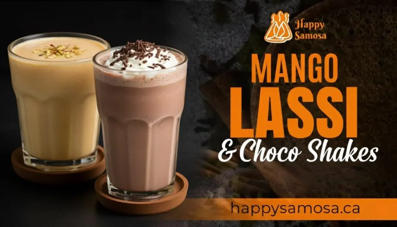Mango Lassi & Choco Shakes Calgary | Happy Samosa